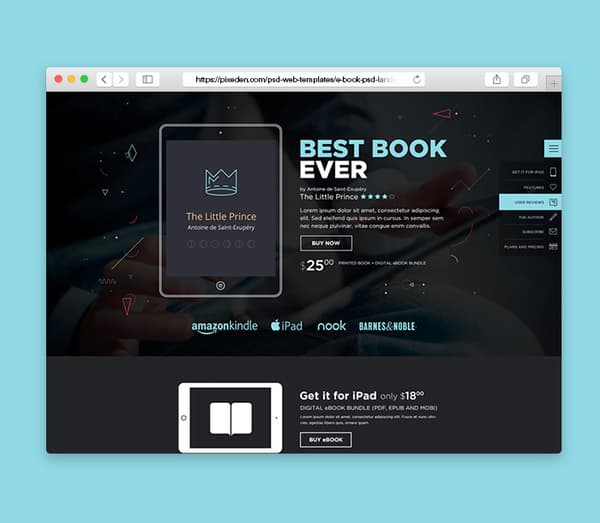Premium & Free Psd Web Templates | Pixeden Club