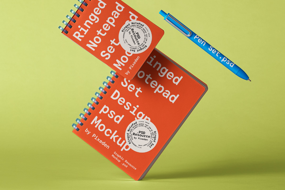 graphic design notepad