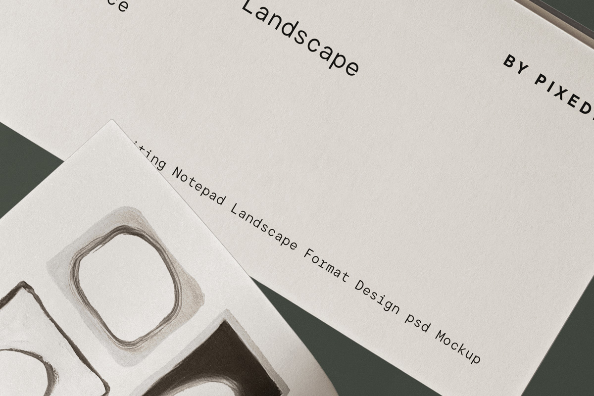 graphic design notepad