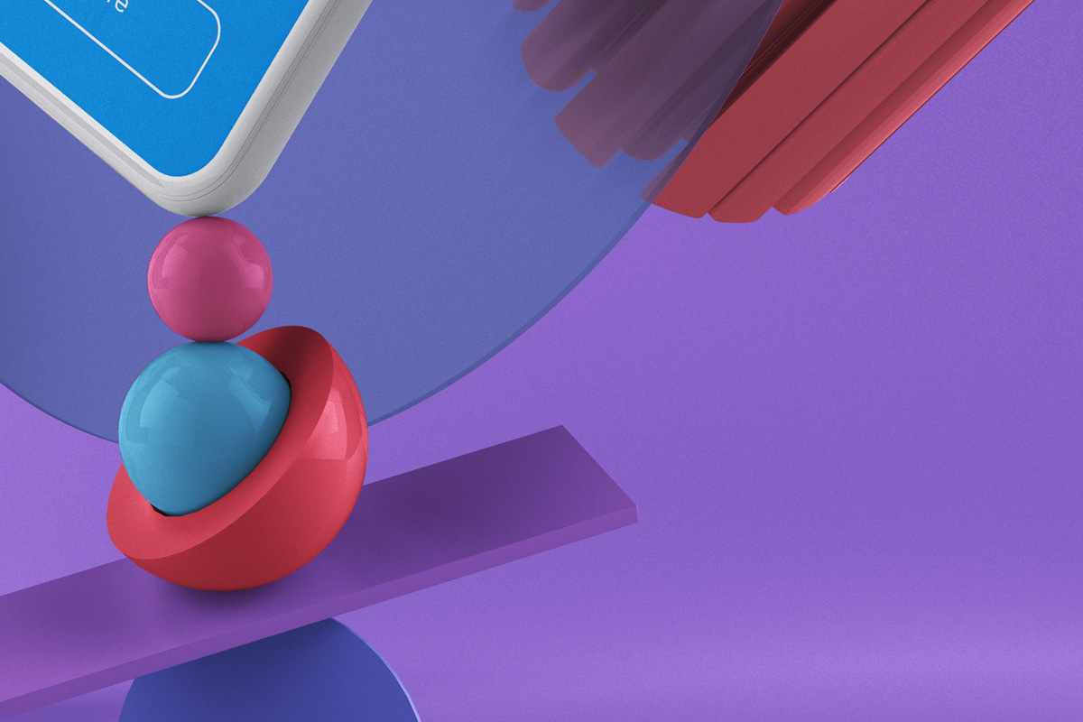 Abstract UI Project Scene Mockup 2 | Psd Web Elements | Pixeden