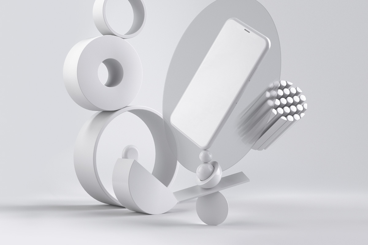 Abstract UI Project Scene Mockup 2 | Psd Web Elements | Pixeden