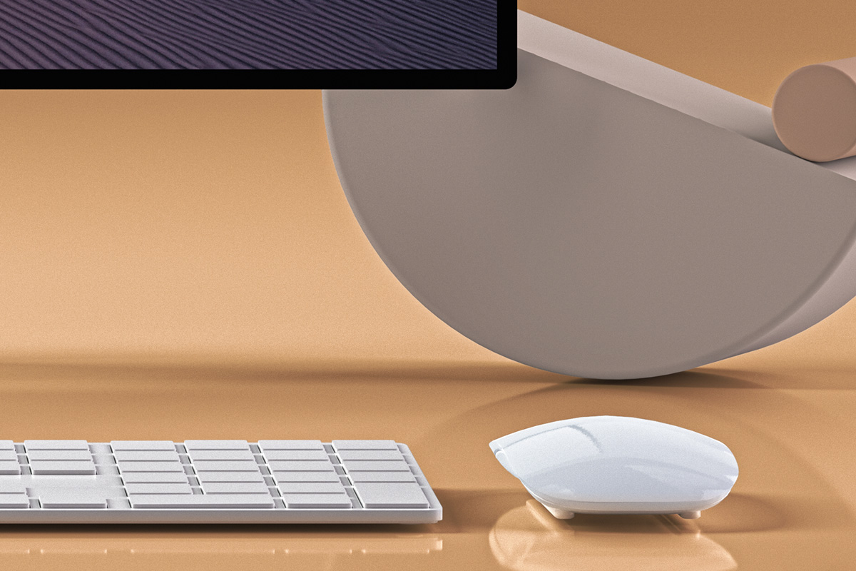 Psd Pro Display Mockup UI Scene | Psd Mock Up Templates | Pixeden