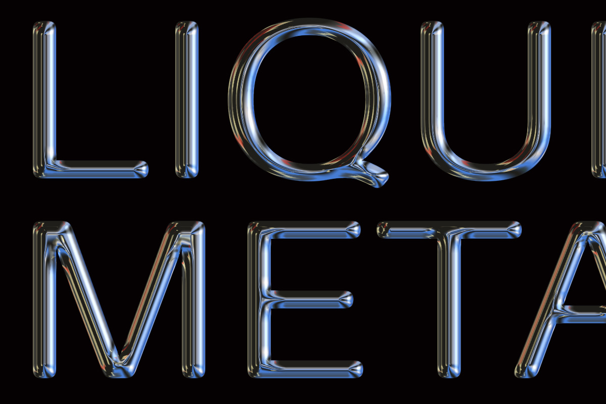 Liquid Metal Psd Text Effect Photoshop Text Effects Pixeden