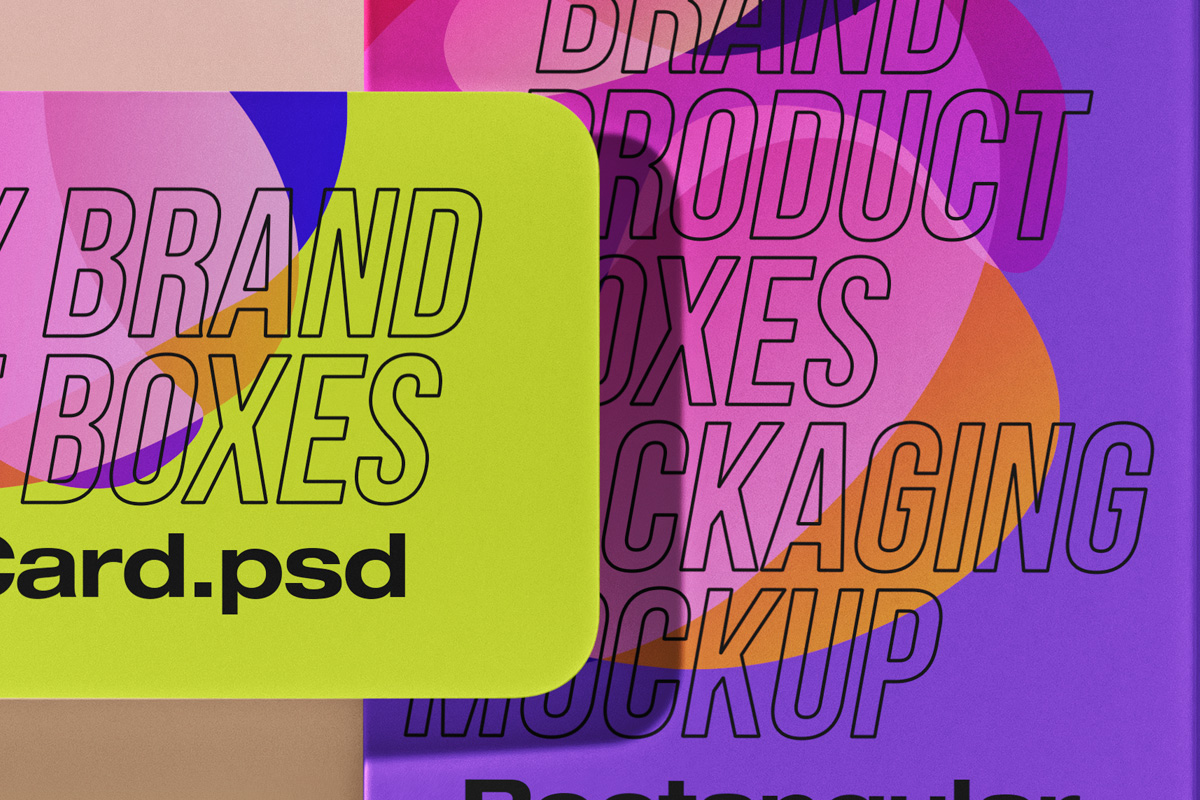 ID Psd Product Boxes Packaging Mockup | Psd Mock Up Templates | Pixeden