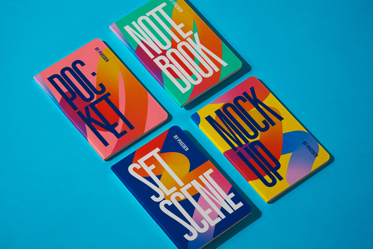Pocket Notebook Psd Mockup Set | Psd Mock Up Templates | Pixeden