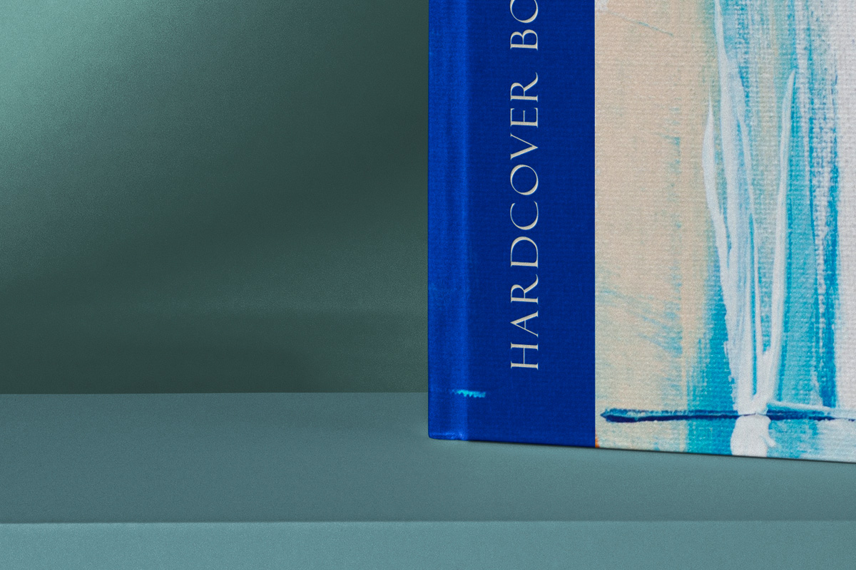 Hardcover Psd Book Scene Mockup Psd Mock Up Templates Pixeden