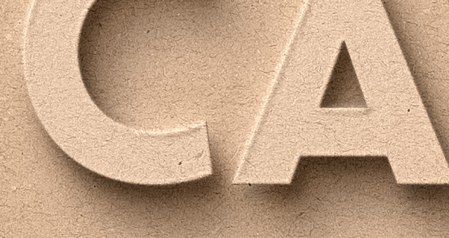 Card Board Psd Text Effect | Photoshop Text Effects | Pixeden